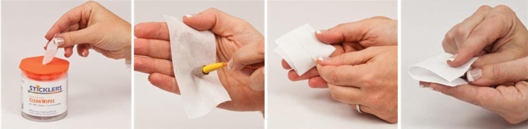 Fiber Cleaning Wipe in Plastic Cube | Fiber Optic Communication Provider