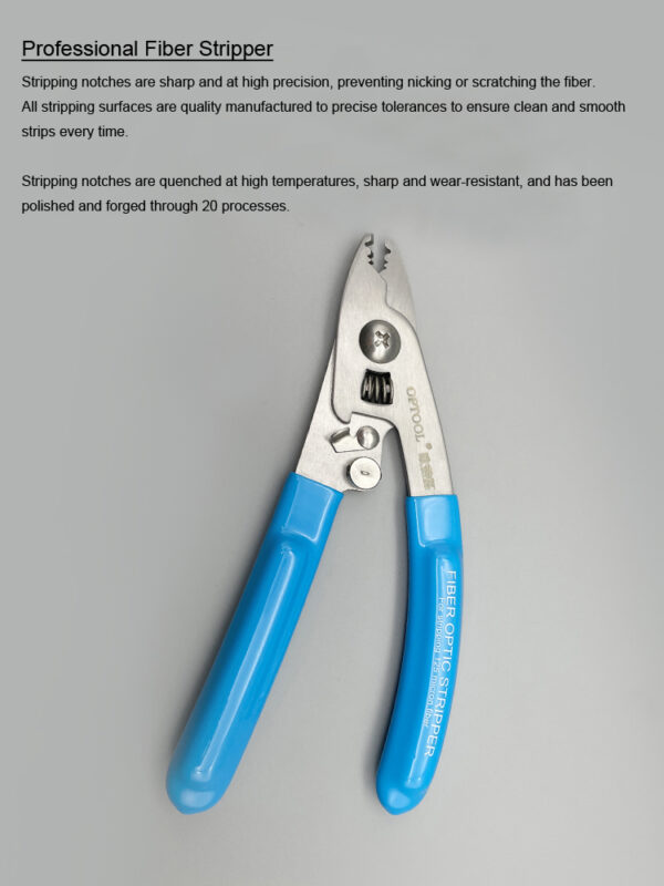 CFS-3S Tri-hole Stainless Steel Fiber Optic Stripper | Fiber Optic ...