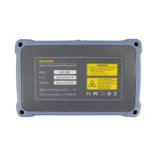 MINI OTDR 1310/1550nm 26/24dB Fiber Optic Reflectometer Touch Screen ...