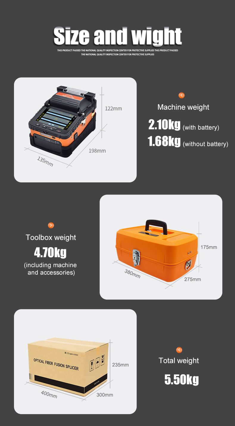 Signal Fire AI-6C Optical Fiber Fusion Splicer | Fiber Optic ...