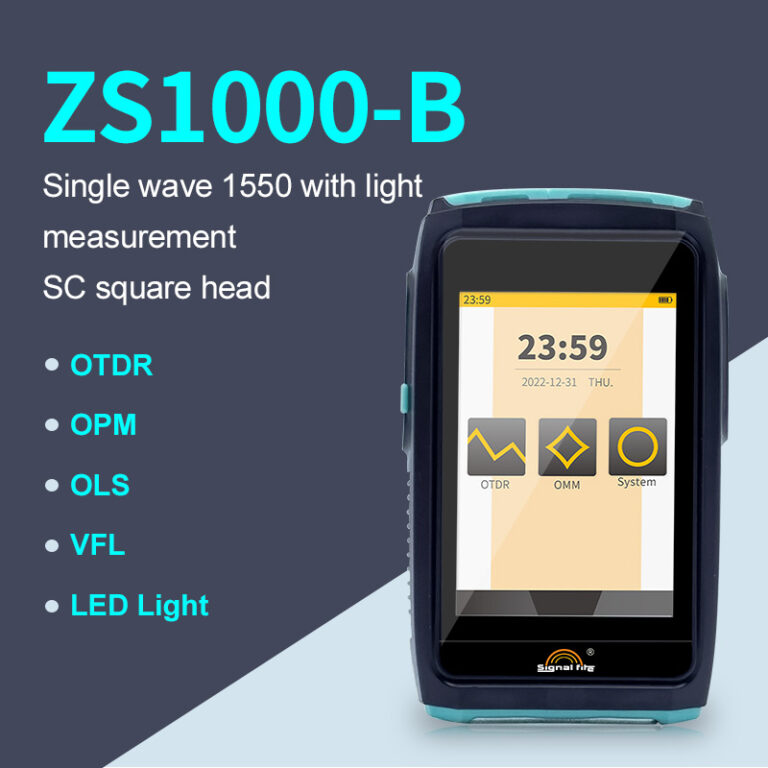 Signal Fire ZS1000-B Mini OTDR | Fiber Optic Communication Provider
