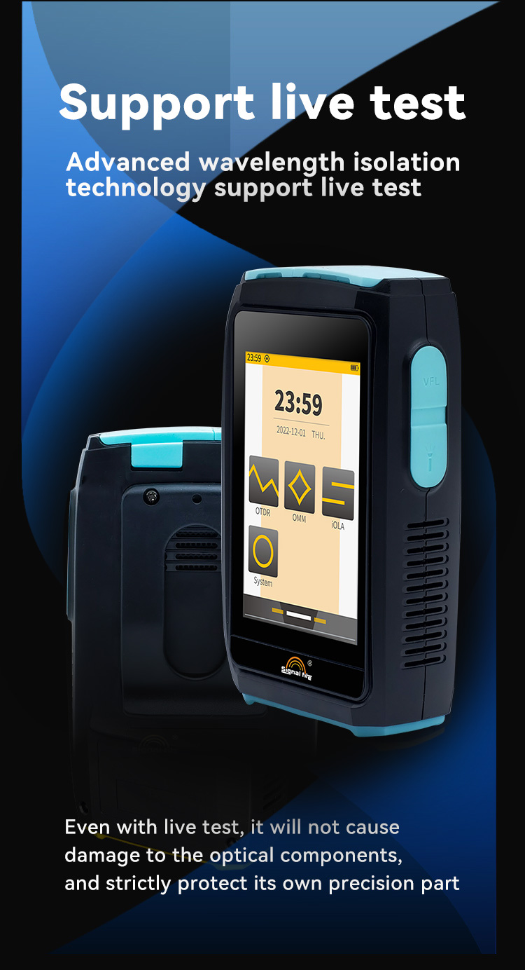 Signal Fire ZS1000-B Mini OTDR | Fiber Optic Communication Provider